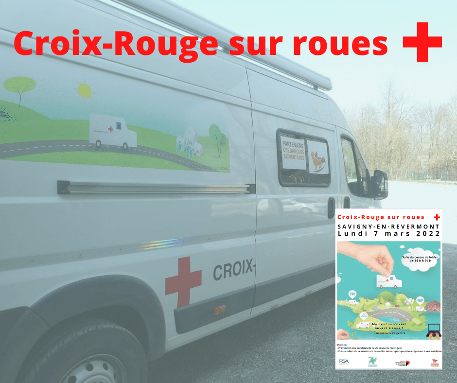 Croix-Rouge sur roues: actrice de l'animation du territoire